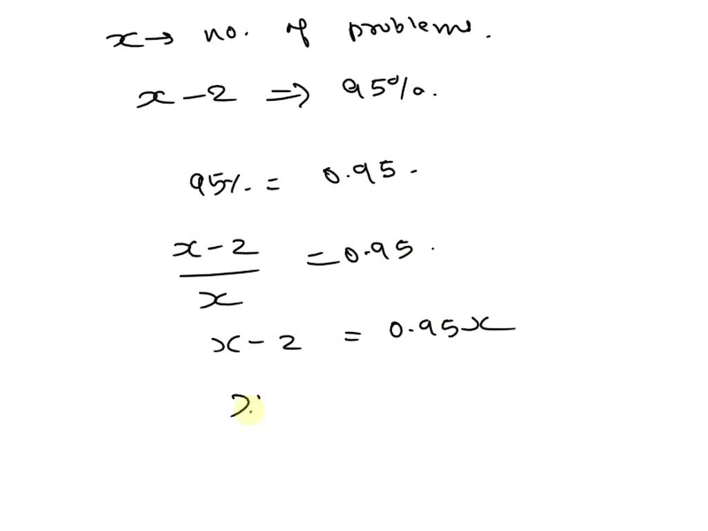 SOLVED: A student answered 63 problems correctly on a test and received ...