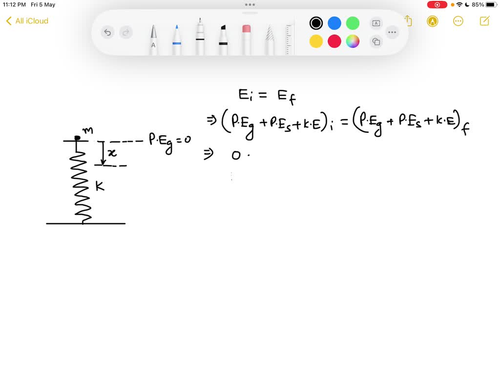 SOLVED: An ornament of mass 40.0 g is attached to a vertical ideal spring with a force constant ...