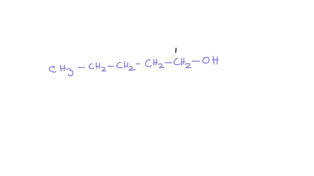 Circle the longest chain, then name the following organic compound using IUPAC rules. CH3-CH2 ...