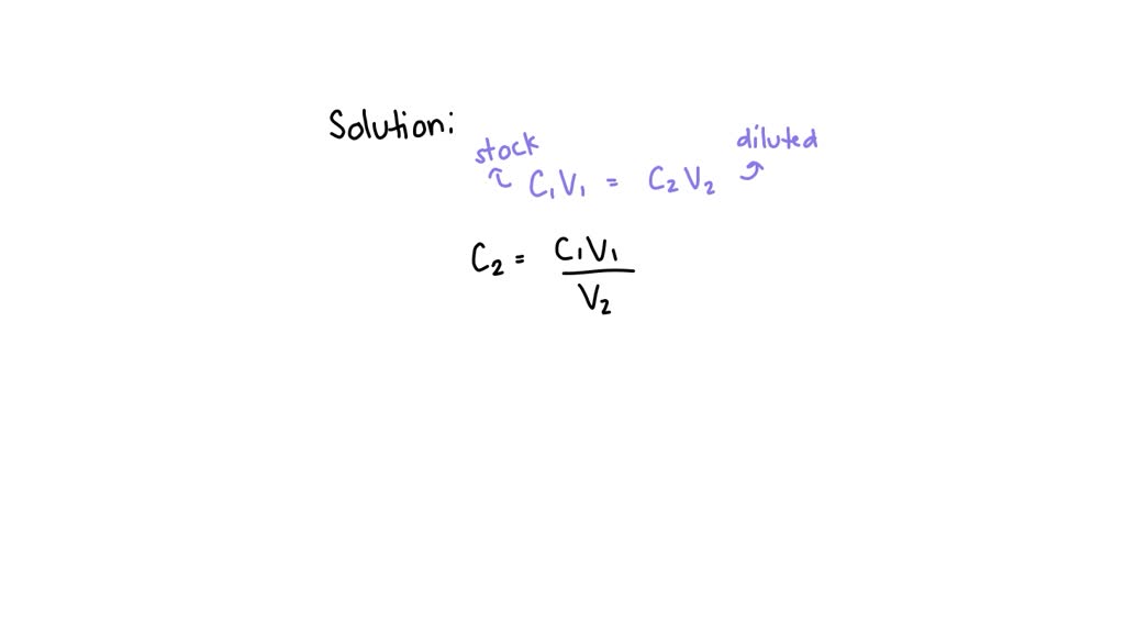 SOLVED: What volume of diluent is needed to reconstitute 2400 mg of ...