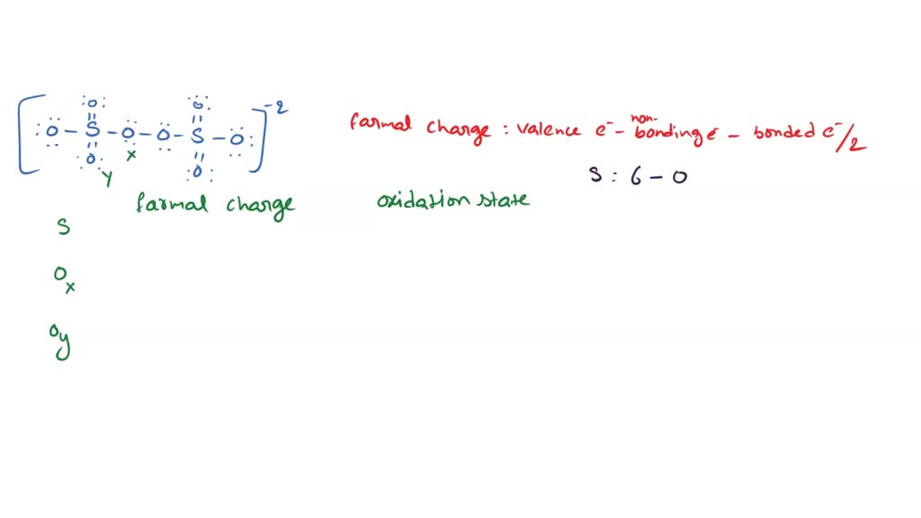 SOLVED: 'Consider the Lewis structure below and assign formal charges ...