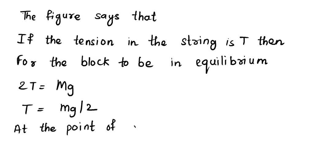 SOLVED: The block wedge system shown in the figure is released from rest