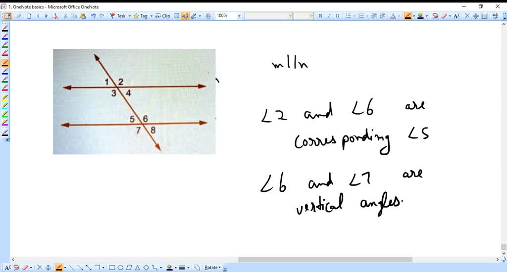 SOLVED: The figure shows two parallel lines intersected by a transversal. What is the measure of ...