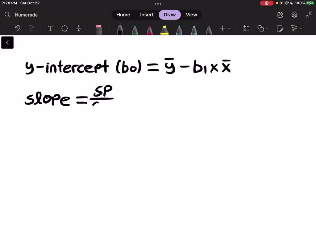 SOLVED: (b) Use simple linear regression analysis to find the parameters for the line that ...