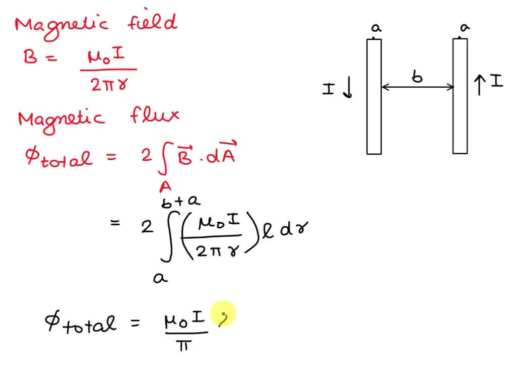 SOLVED: Two parallel, infinitely long, z-axis oriented conducting cylinders of radius "a" are a ...