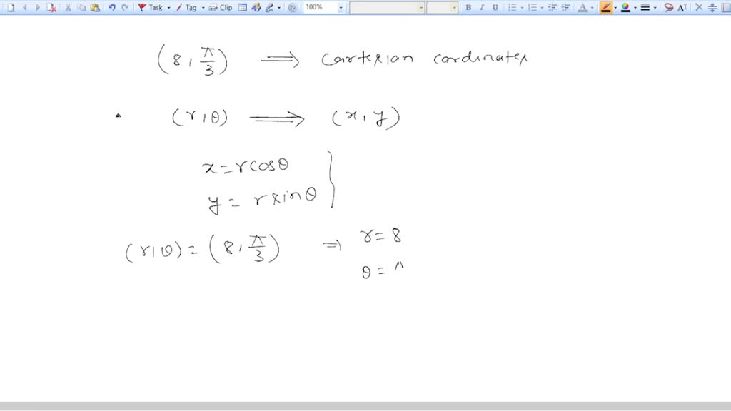 SOLVED: 'Convert the polar coordinate Cartesian coordinates.' SOLVED: 'Convert the polar coordinate Cartesian coordinates.'