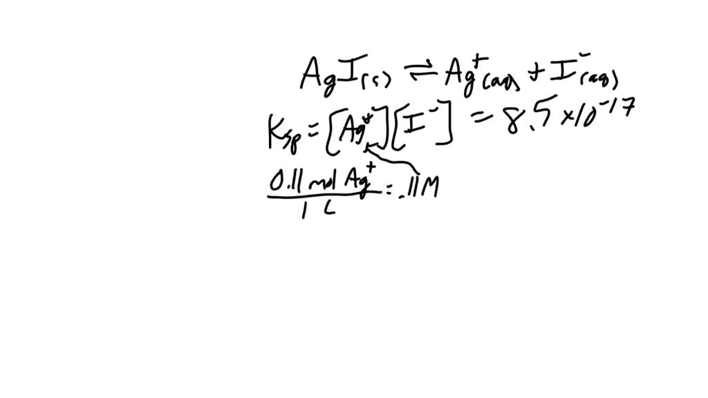 SOLVED: A 0.10-mol sample of AgNO3(s) is dissolved in 1.00 L of 1.40 M ...