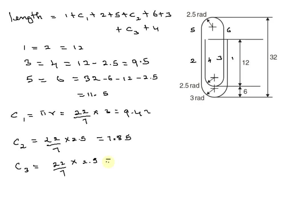 SOLVED: 1 Calculate the length of wire in the paper clip shown in the ...