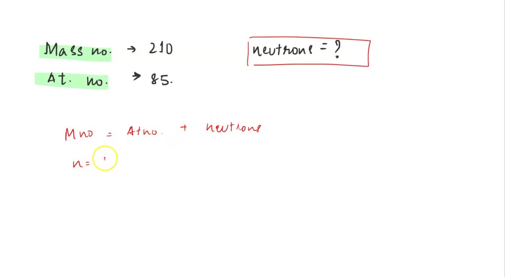 Solved An Element Has An Atomic Mass Number Of 16 And An