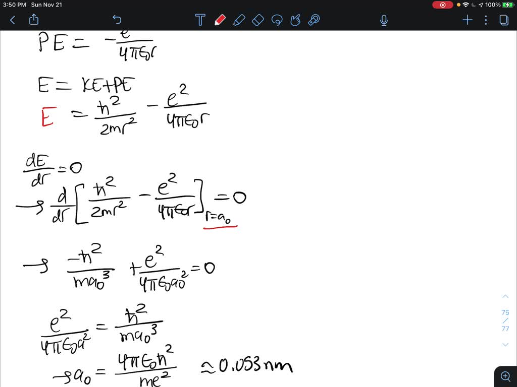 Solved Estimate The Energy Of The Ground State Of A Hydrogen Atom