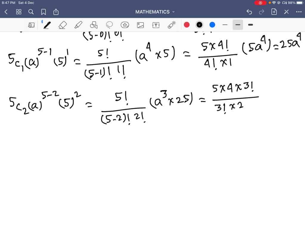 SOLVED:Expanding an Expression In Exercises $19-40,$ use the Binomial Theorem to expand and ...