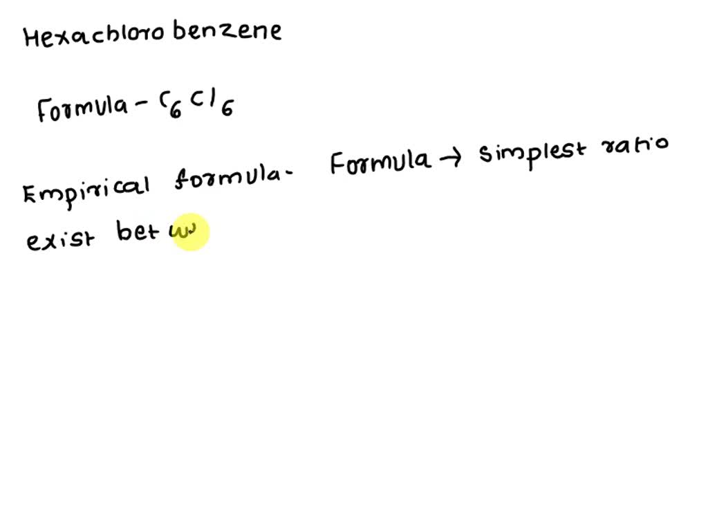 SOLVED: C6Cl6, hexachlorobenzene, a fungicide. Express your answer as ...