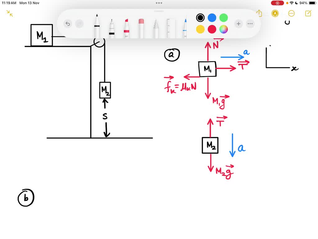 Question 16 (5 marks) Two blocks M1 and M2 are connected by a light ... Question 16 (5 marks) Two blocks M1 and M2 are connected by a light ...