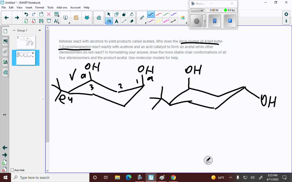 SOLVED: 1. Draw two structural isomers for C5H10O that would both give ...