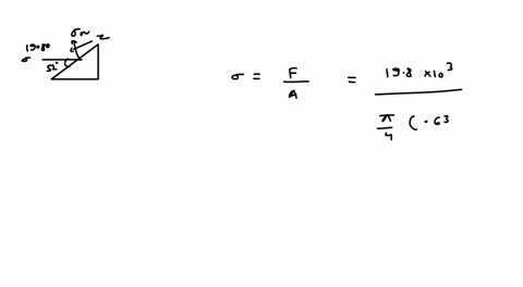 1-57. The specimen failed in a tension test at an angle of...