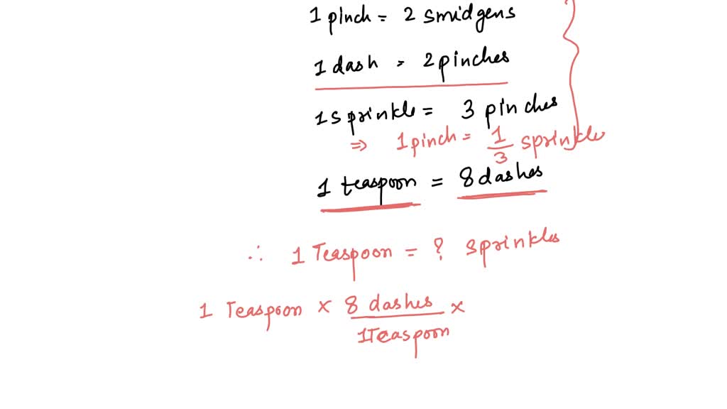 Grandma’s Guide to Cooking Measurements Dried Seasonings 1 pinch = 2 ... Grandma’s Guide to Cooking Measurements Dried Seasonings 1 pinch = 2 ...