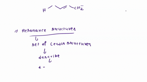 draw the most important resonance form to show the delocalization of ...