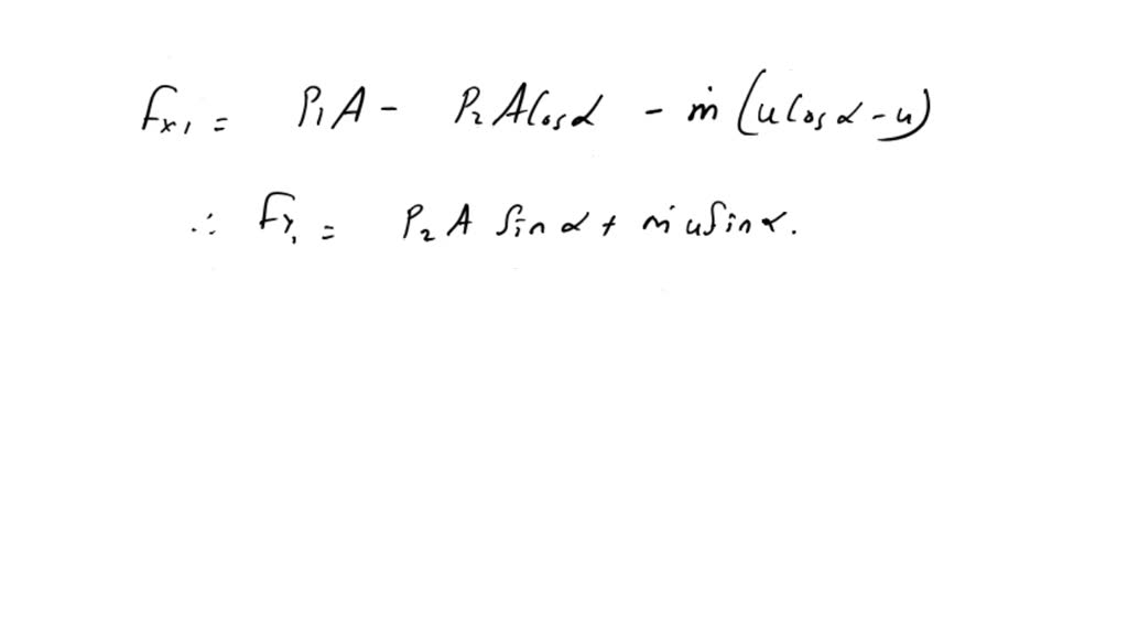 SOLVED: A steady stream of incompressible of fluid flowing in the xy ...