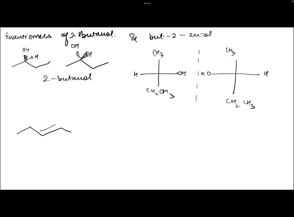 SOLVED: 1. Build a model for 1-chlorobutane: CH3CH2CH2CH2Cl and draw it ...