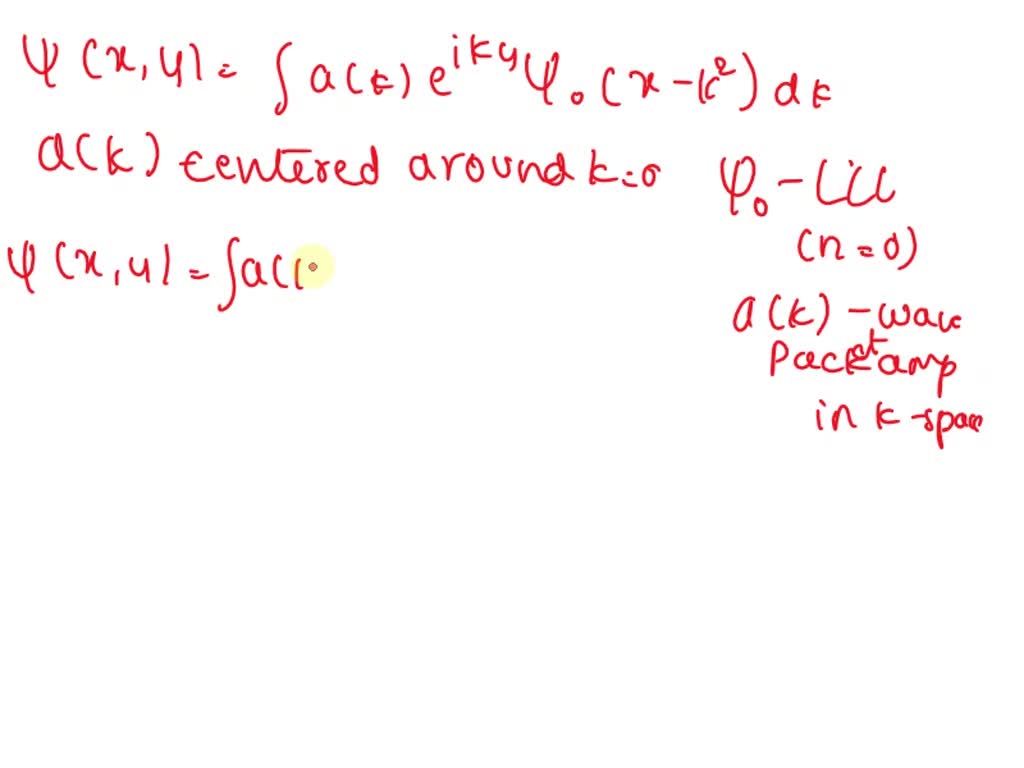 SOLVED: Exercise 12.5: Using the Landau gauge, construct a Gaussian ...
