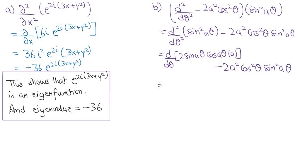Solved Determine In Each Of The Following Cases If The Function In The First Column Is An