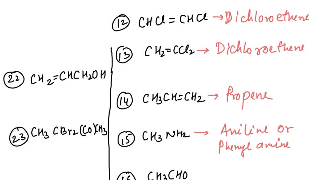 SOLVED: Name the following compounds: COOH CH3CH2Br HN-CH2CH2CH2OH What ...