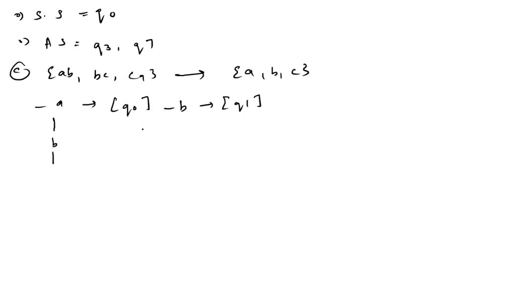 SOLVED: 10. [10 points] Design NFA's to recognize the following set of strings and convert each ...