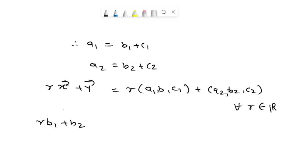 SOLVED: Question 7) For each of the subsets presented below, either ...