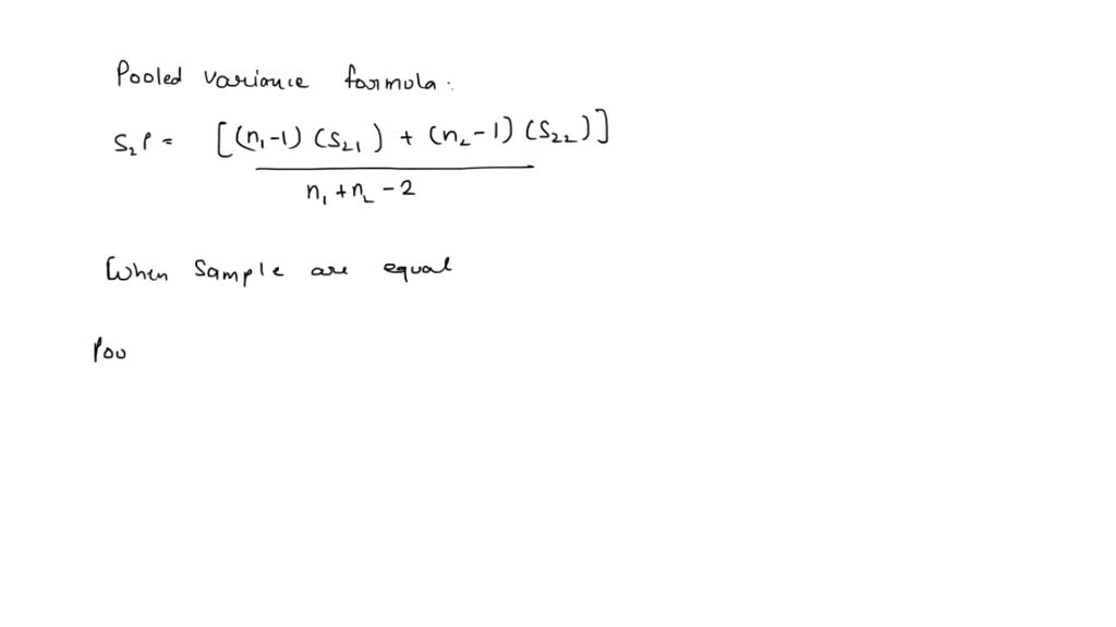 SOLVED: What is an aspect of the sample variance test sample size ...