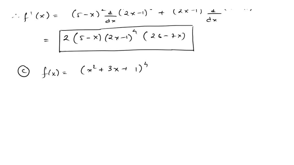 SOLVED: 1. The first part involves using the quotient rule to rewrite ...