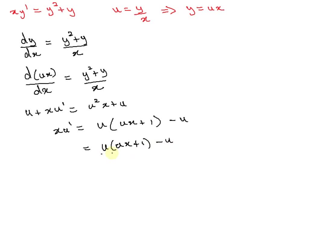 SOLVED:"Consider the first order non-homogeneous differential equation ...