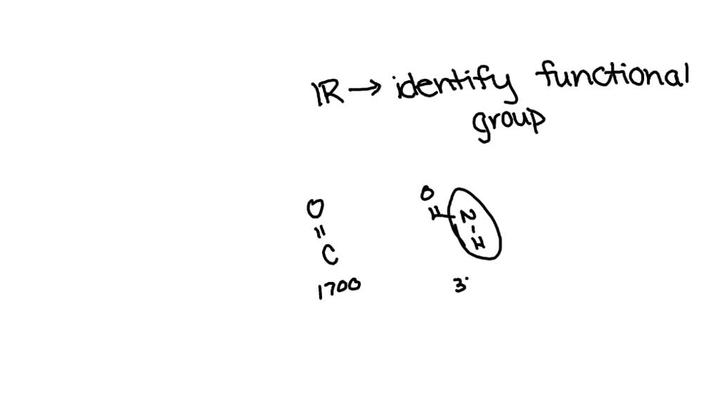 SOLVED: An IR spectrum of an unknown compound is shown below. Predict the principal functional ...