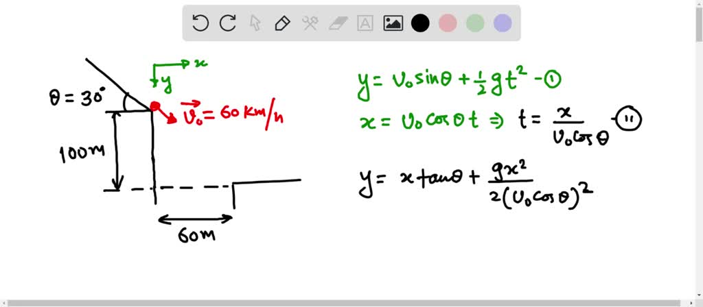 SOLVED: 46. Trying to escape his pursuers, a secret agent skis off a ...
