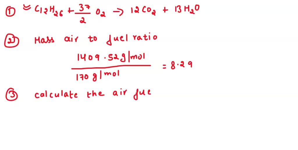 SOLVED: Question: Write the balanced equation for stoichiometric ...