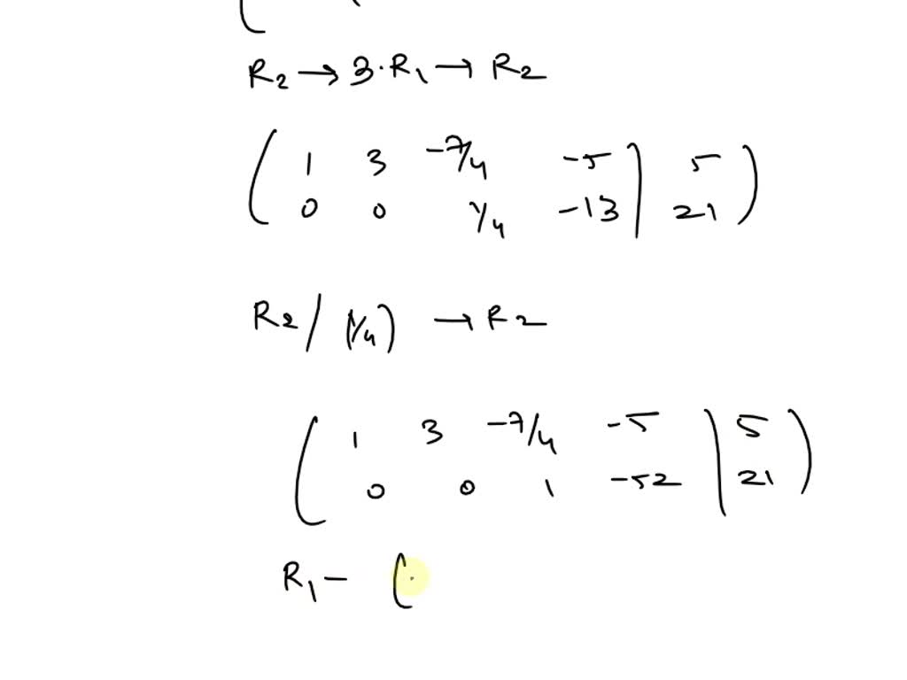 SOLVED: Texts: Solve the system using either Gaussian elimination with ... SOLVED: Texts: Solve the system using either Gaussian elimination with ...