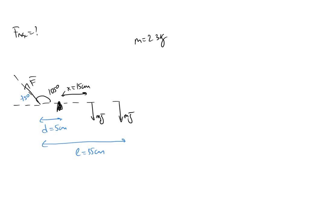 SOLVED: The maximum mass m that a person can hold in a hand when the ...