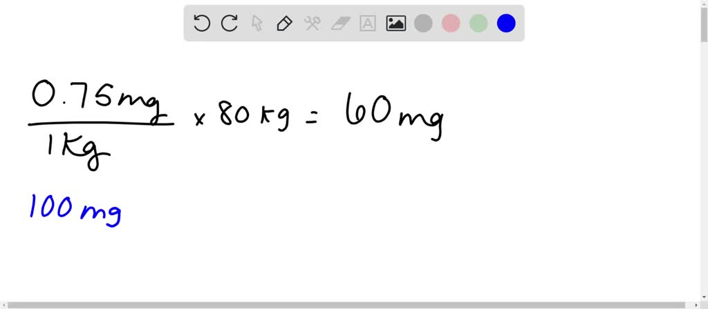 SOLVED: The client has a prescription for inamrinone (Inocor) 0.75 mg ...