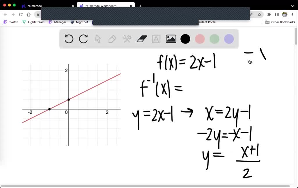 SOLVED: Texts: The graph of f(x) = 4, for x > -1 and x