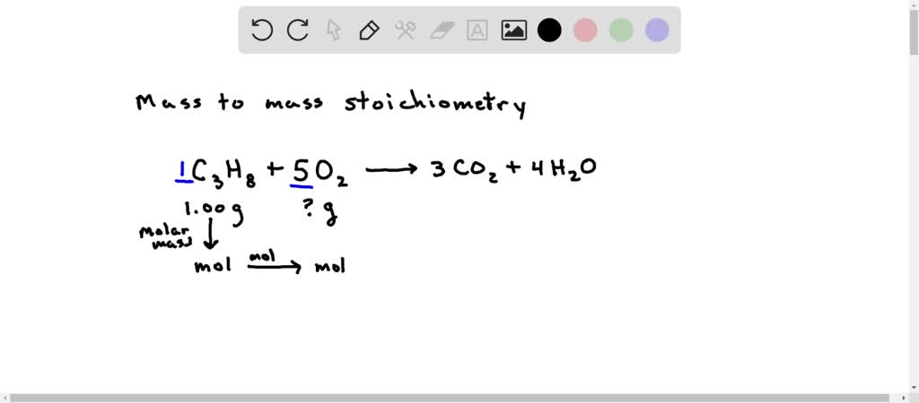 SOLVED: Propane, C3H8, is a common fuel used for cooking and home ...