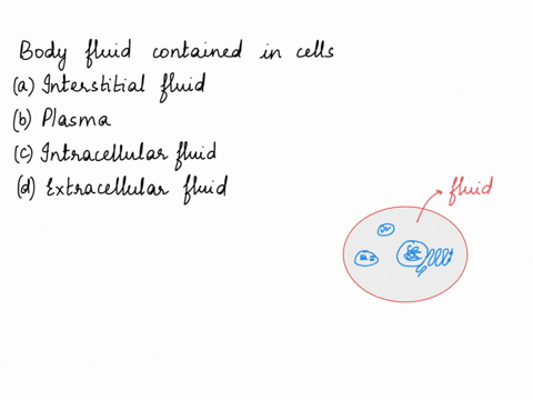 The fluid compartment of the body consists of all of the...