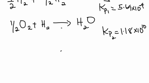 Q6: Determine the equilibrium constant Kp of the reaction of ammonia ...