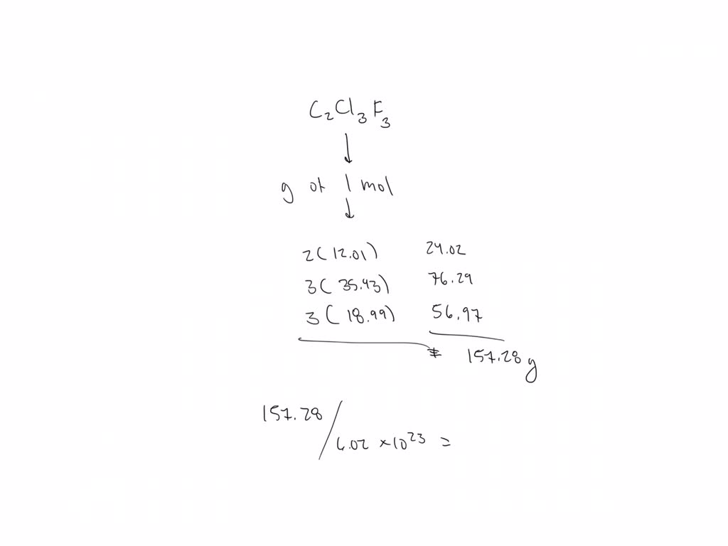 SOLVED: R-113 (CCl3F) was a CFC commonly used in air conditioners. What ...