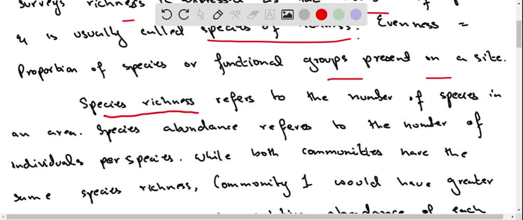 SOLVED: Measuring alpha diversity Explain alpha diversity. What does ...