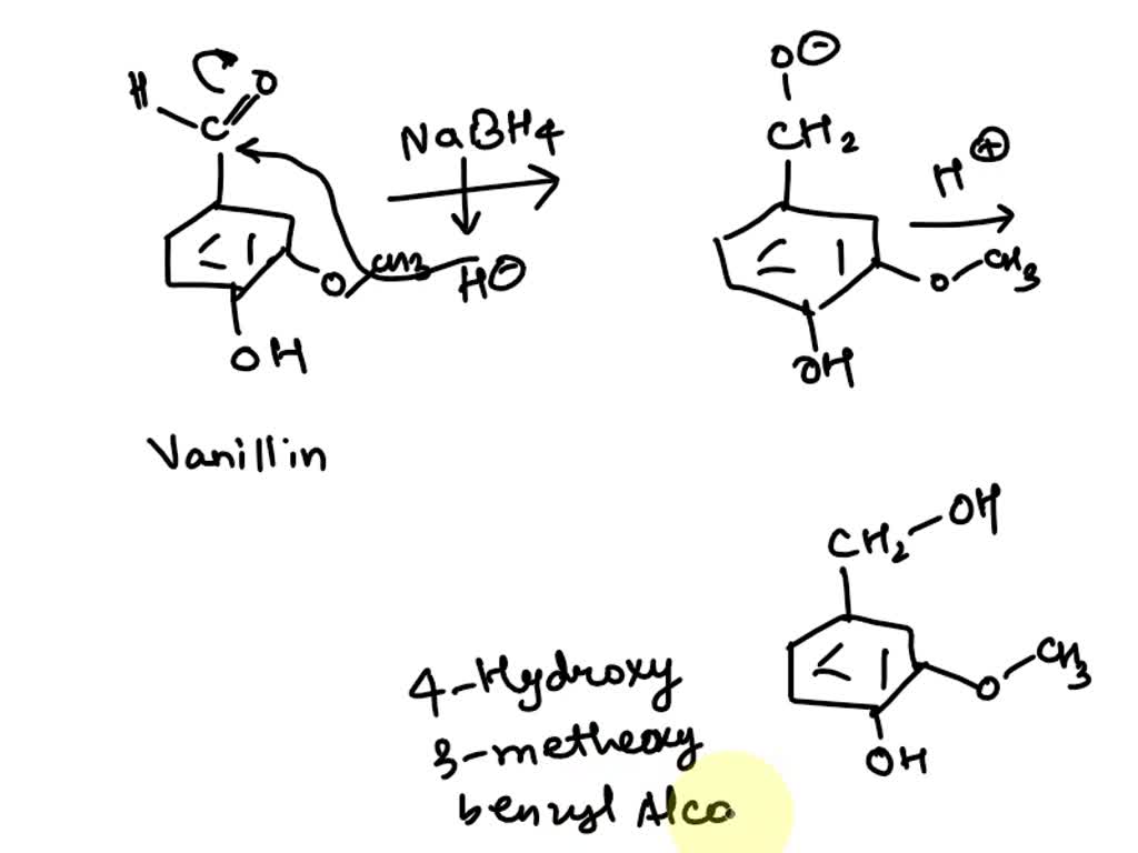 SOLVED: The esterification of vanillin, 4-hydroxy-3-methoxybenzaldehyde ...