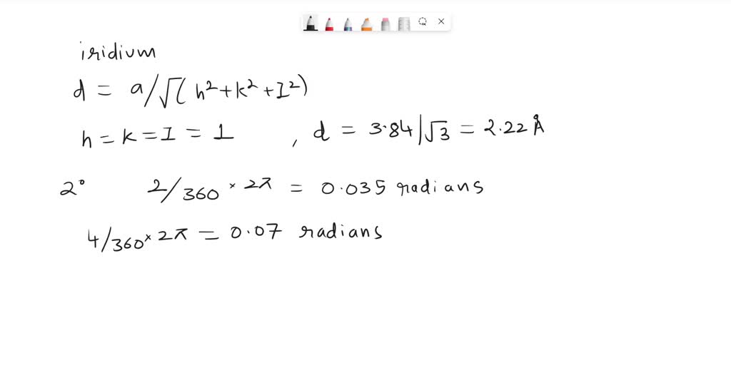 SOLVED: Determine the spacing between dislocations in a low angle tilt ...