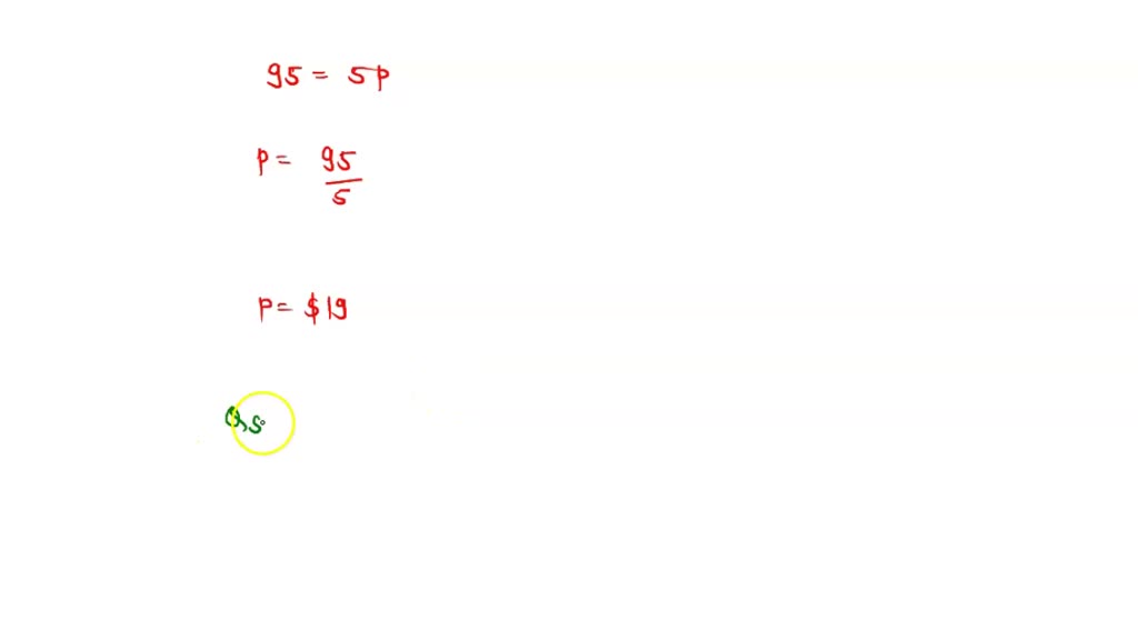 SOLVED: Suppose market demand and supply are given by Qd = 100 - 2P and ...