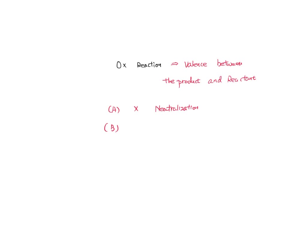 Solved Which Is An Example Of An Oxidation Reduction Reaction A Hci