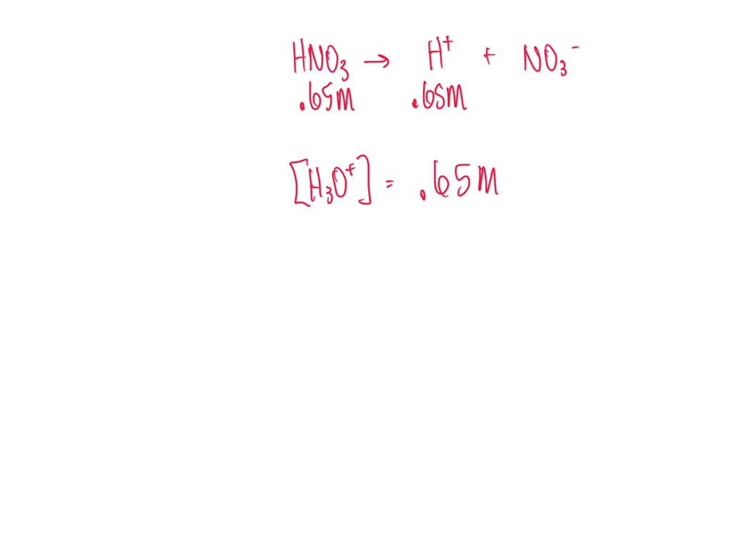 Solved A Solution Of Hno3 Is Standardized By Reaction Wit
