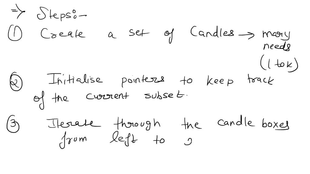 Texts: Candle Bunch Mary has baked K cakes and she wants to put ...