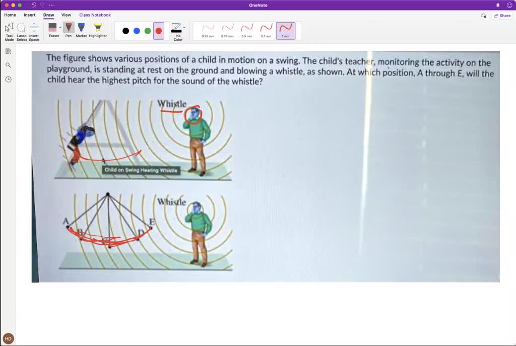 SOLVED: The figure shows various positions of a child in motion on a ...
